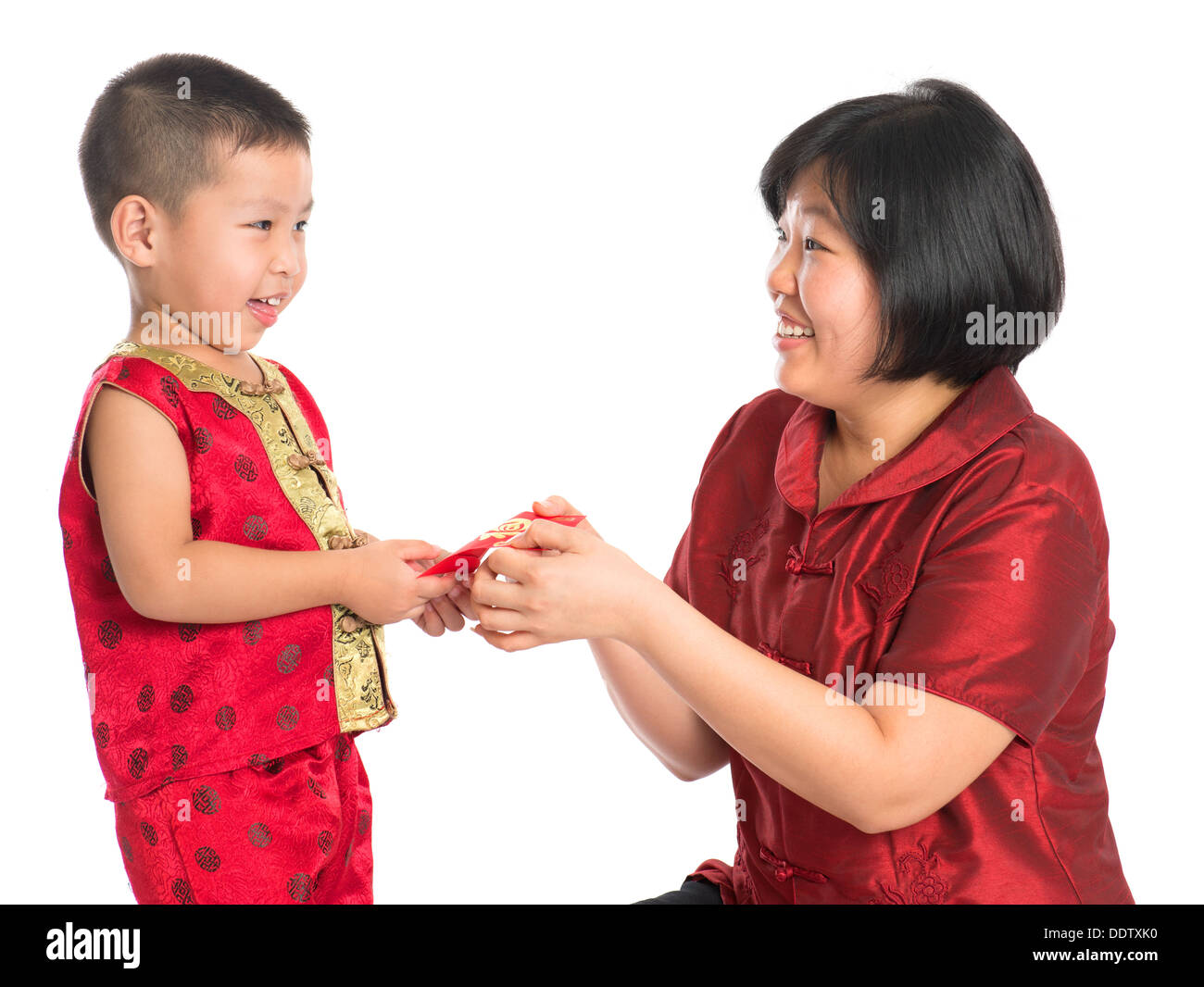 Chinese red packet kid parent hi-res stock photography and images - Alamy
