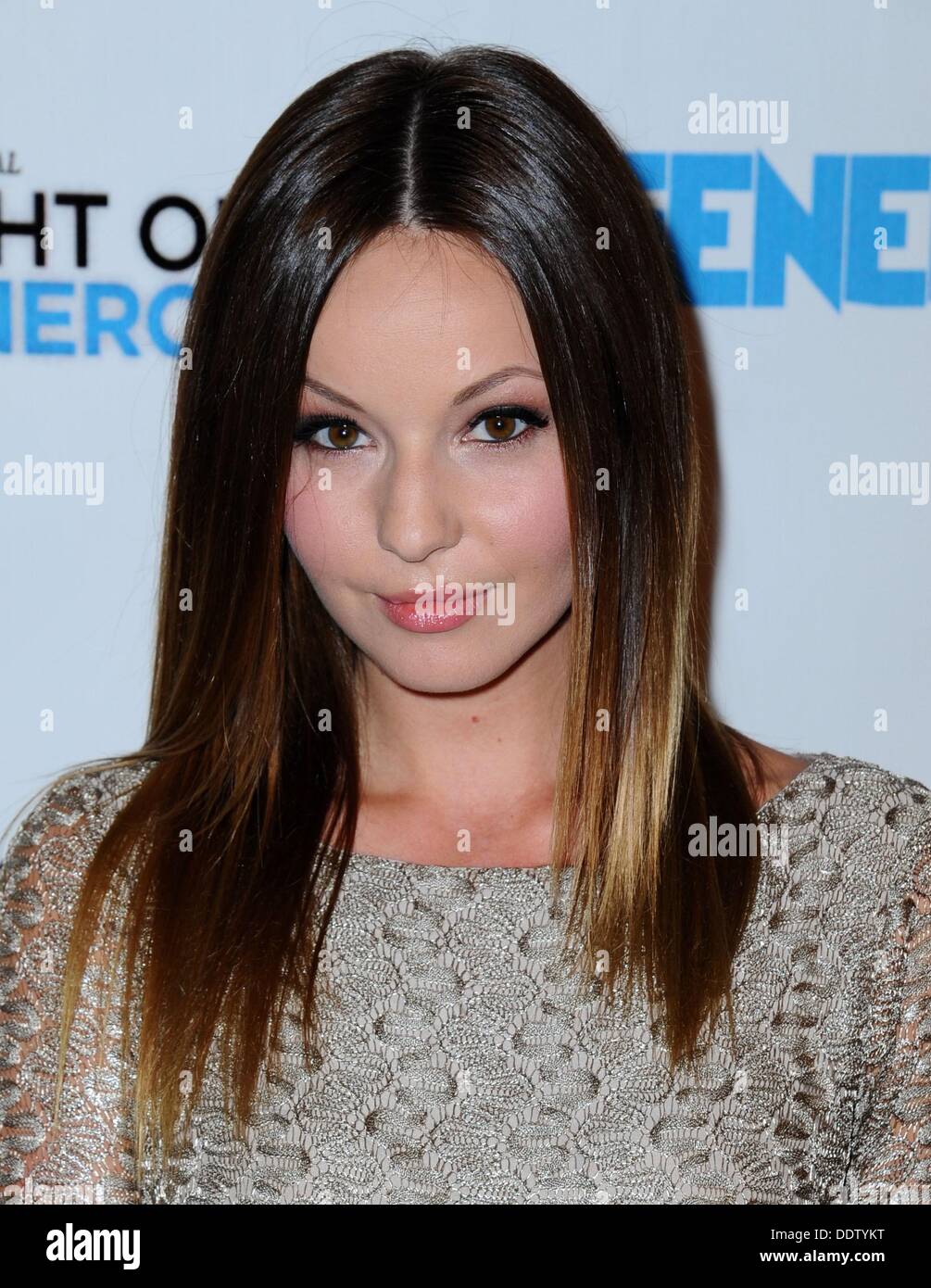 Los Angeles, CA. 6th Sep, 2013. Samantha Droke at arrivals for Night Of ...