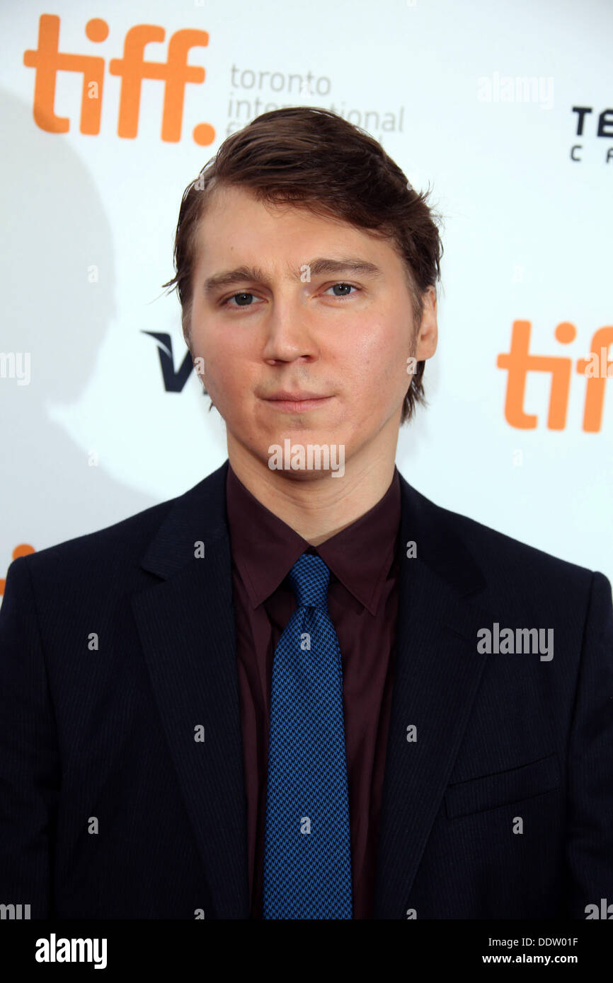 Toronto, Canada. . 06th Sep, 2013. Actor Paul Dano attends the premiere ...