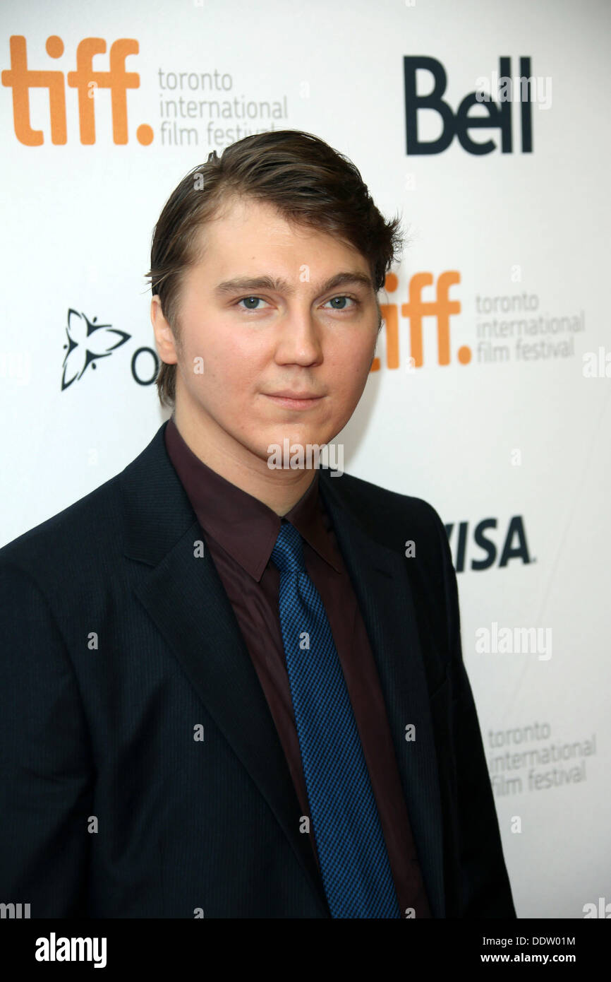 Toronto, Canada. . 06th Sep, 2013. Actor Paul Dano attends the premiere ...
