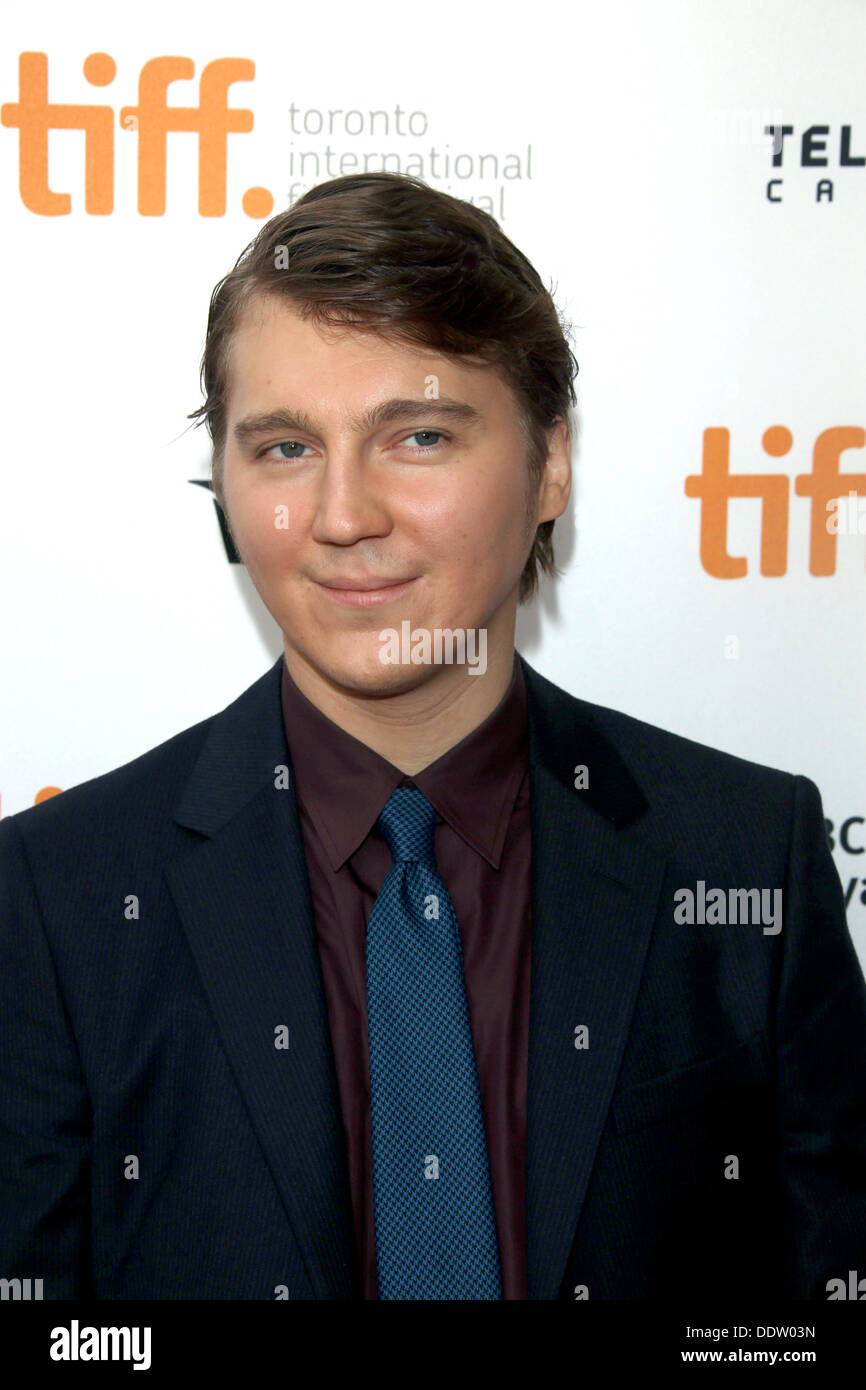 Toronto, Canada. . 06th Sep, 2013. Actor Paul Dano attends the premiere ...