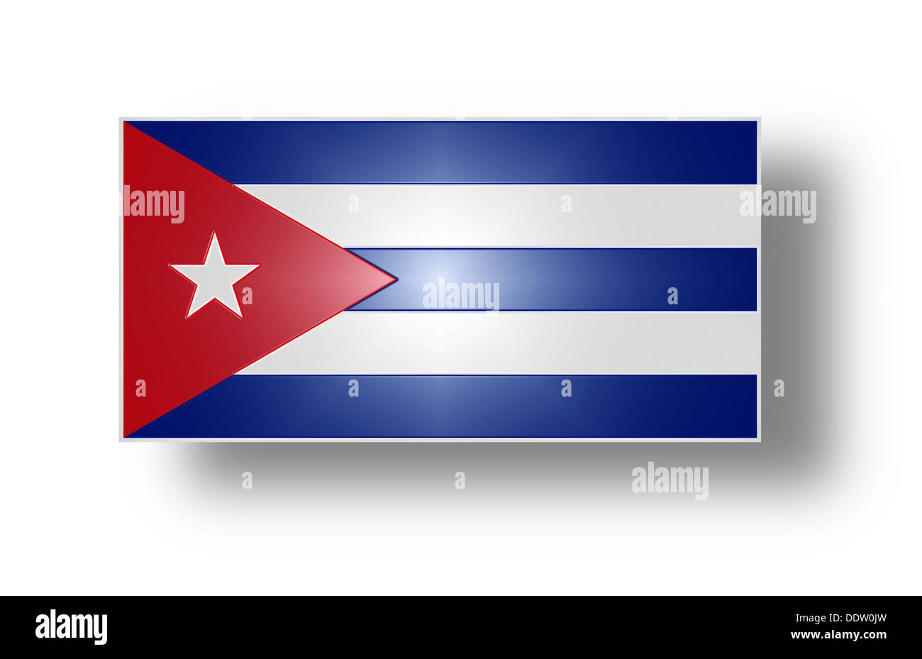 Official cuban flag hi-res stock photography and images - Alamy