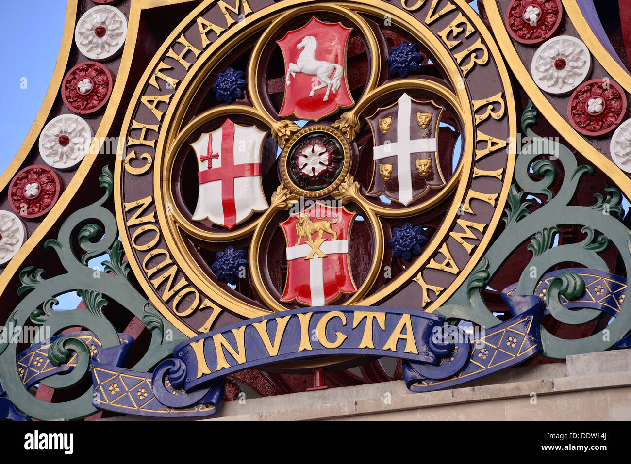 Victorian railway sign hi-res stock photography and images - Alamy