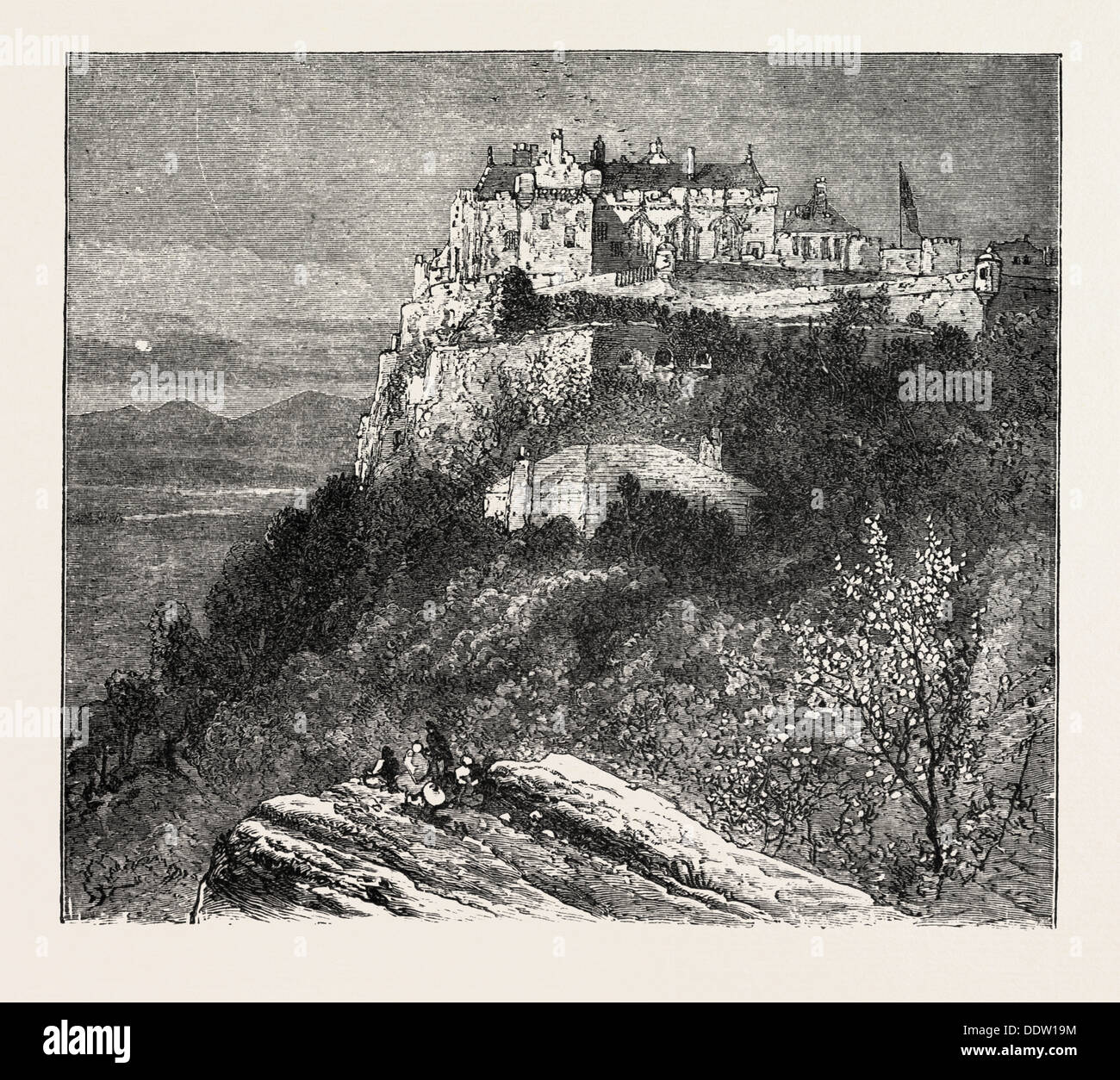 SIR WALER SCOTT, MARMION, Where the huge Castle holds its state ...