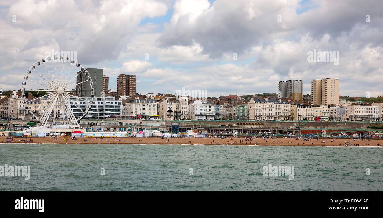 Brighton pier from the promenade hi-res stock photography and images ...