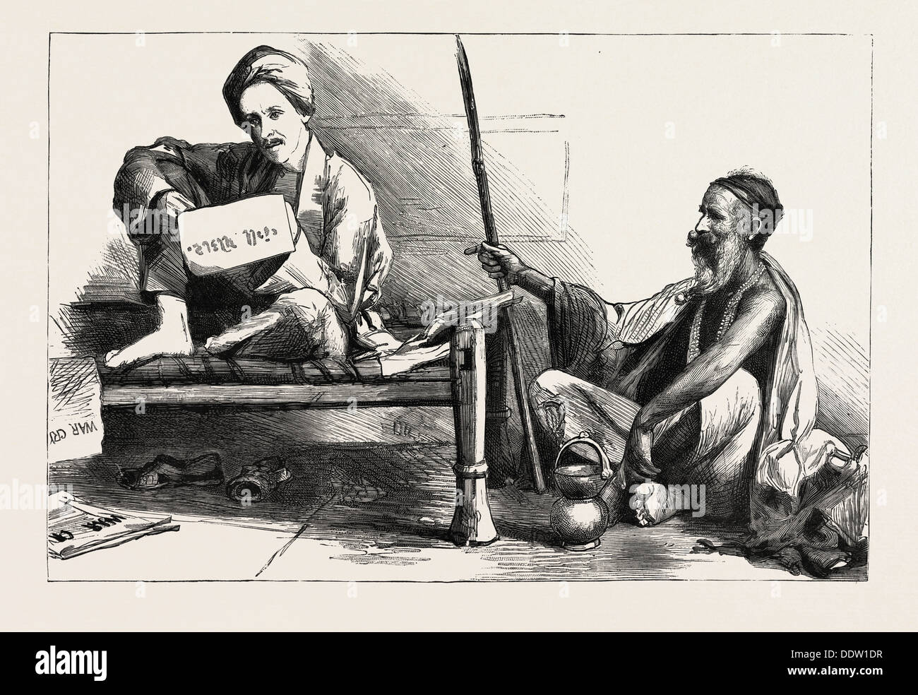 THE INDIAN FAKIR AND HIS MODERN IMITATOR MAJOR TUCKER, OF THE SALVATION ...