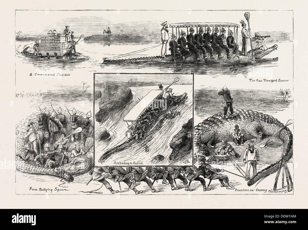THE NILE EXPEDITION FOR THE RELIEF OF GENERAL GORDON THE TRANSPORT ...