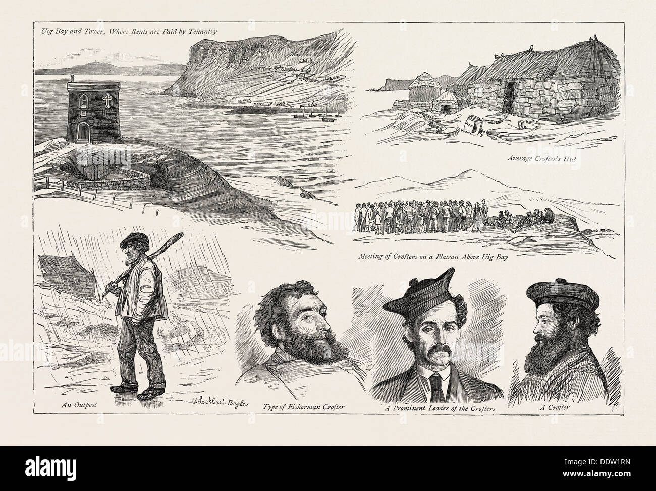 Crofters victorian hi-res stock photography and images - Alamy