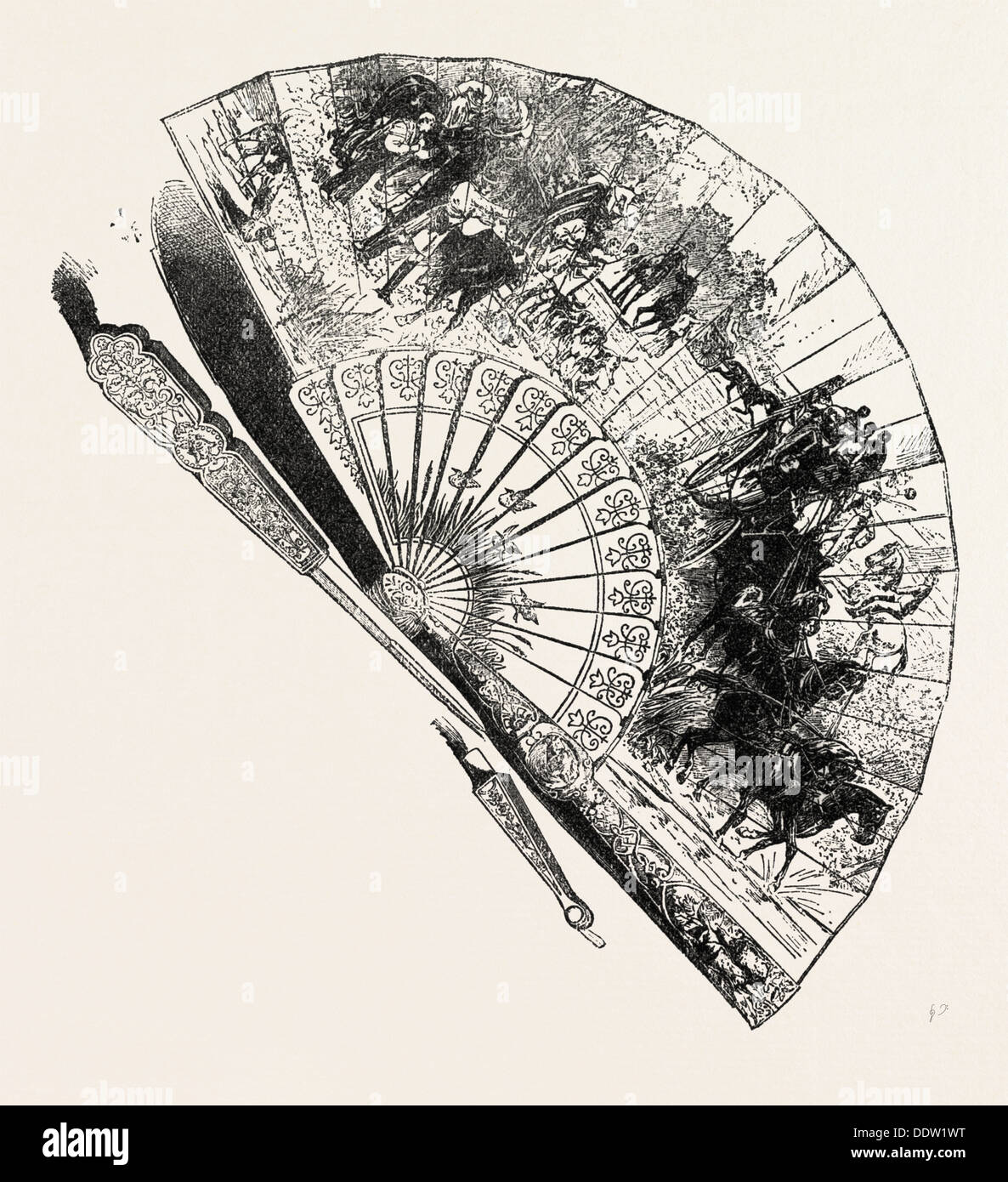Victorian fan hi-res stock photography and images - Alamy