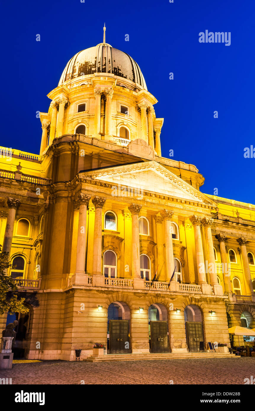 Buda Castle was built on the southern tip of Castle Hill in medieval ...