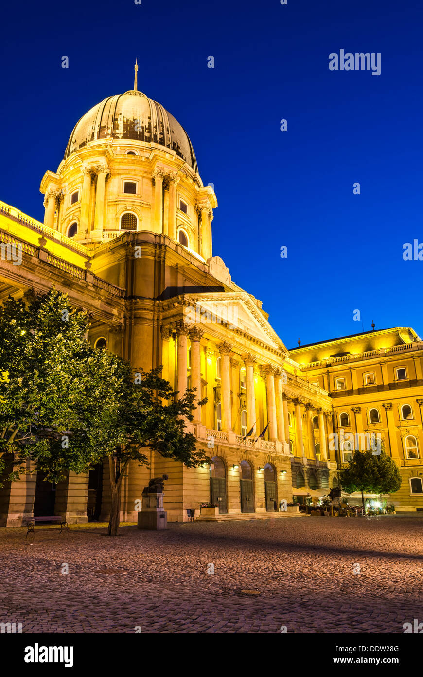 Buda Castle was built on the southern tip of Castle Hill in medieval ...