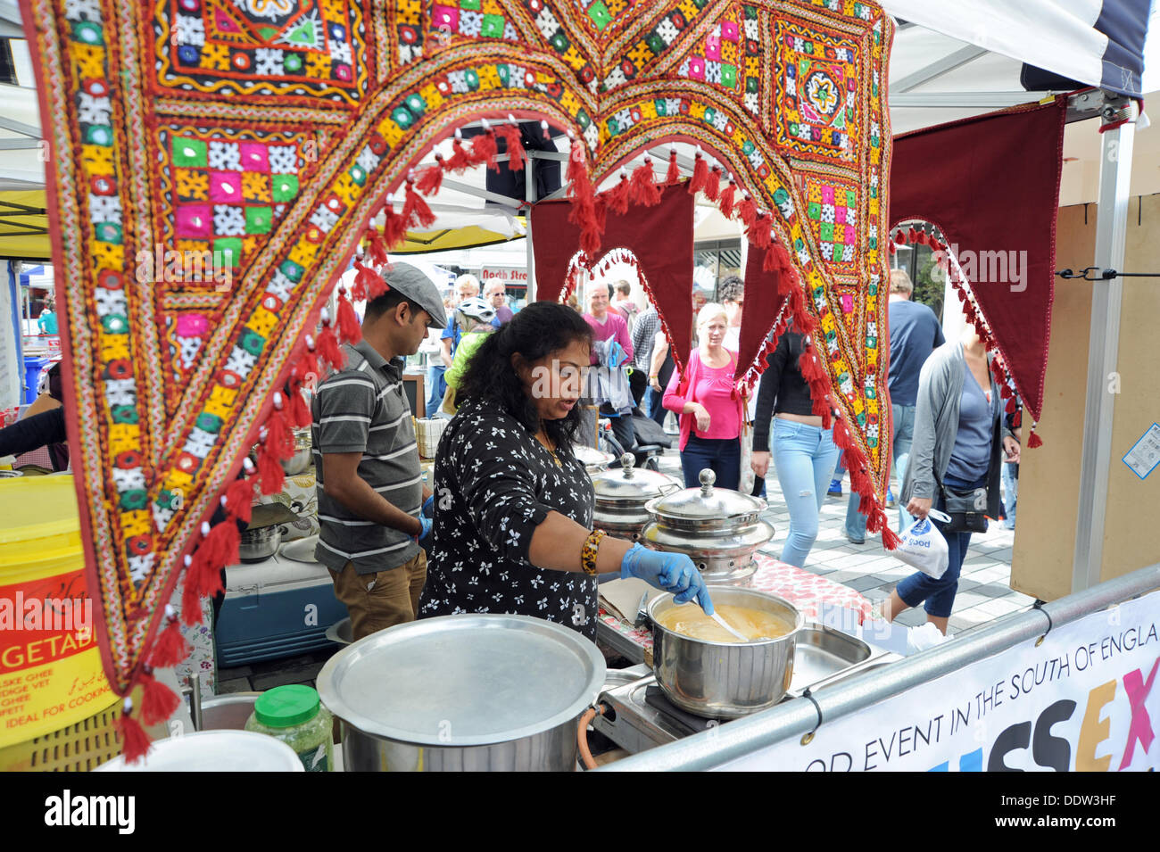Food festival uk curry hi-res stock photography and images - Alamy
