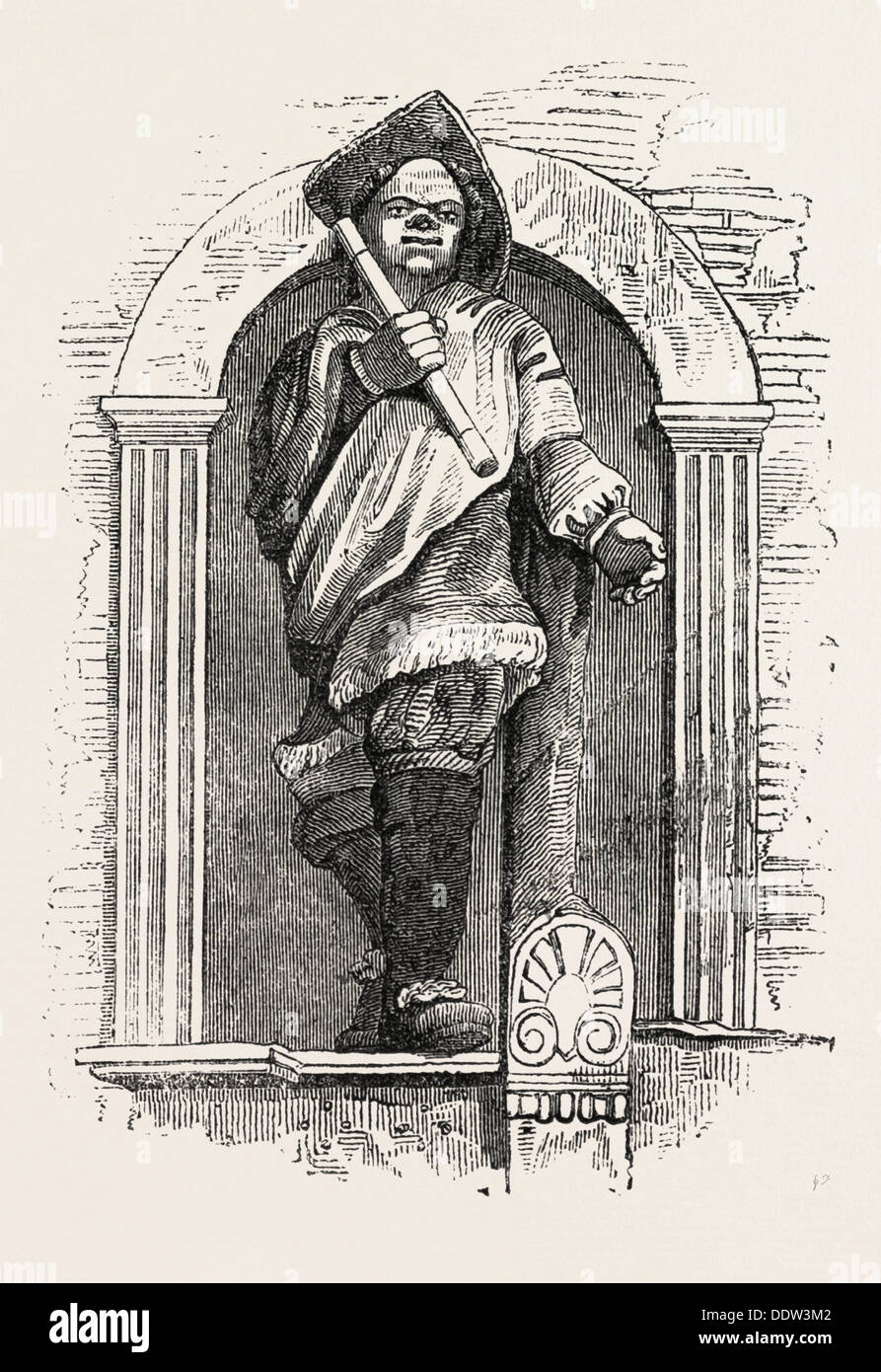 EFFIGY OF GERARD THE GIANT Stock Photo - Alamy