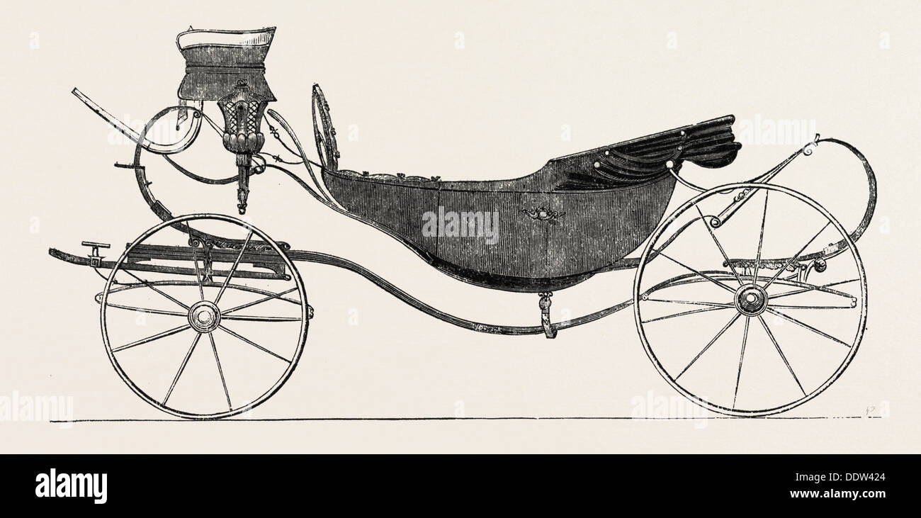 UNDERSPRING STEP-PIECE BAROUCHE, BY HALLMARKE AND ALDEBERT, LONG-ACRE ...