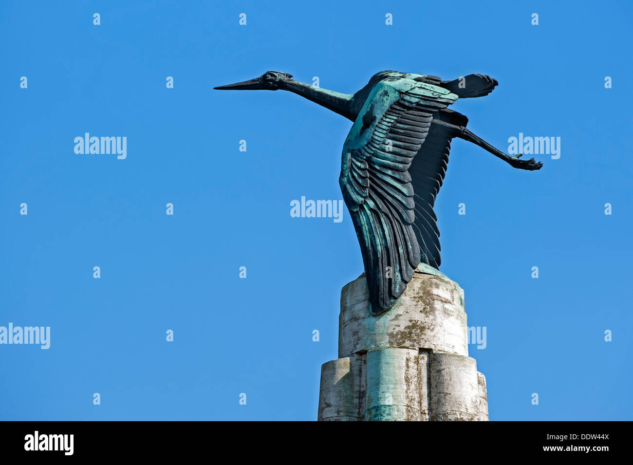 Monument for WW1 Georges Guynemer, First World War One French fighter ...