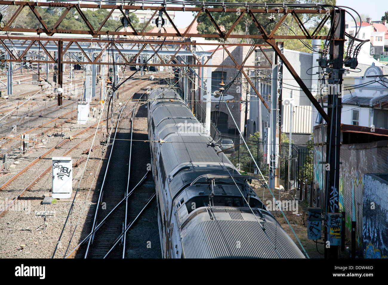 Australian rail track hi-res stock photography and images - Alamy