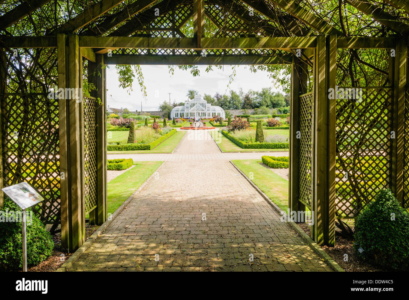 Richardson Walled Garden at the College of Agriculture, Food and Rural ...