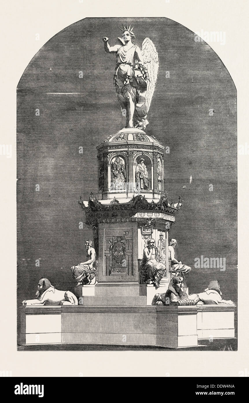 DESIGN FOR A MONUMENT IN COMMEMORATION OF THE GREAT EXHIBITION, UK ...