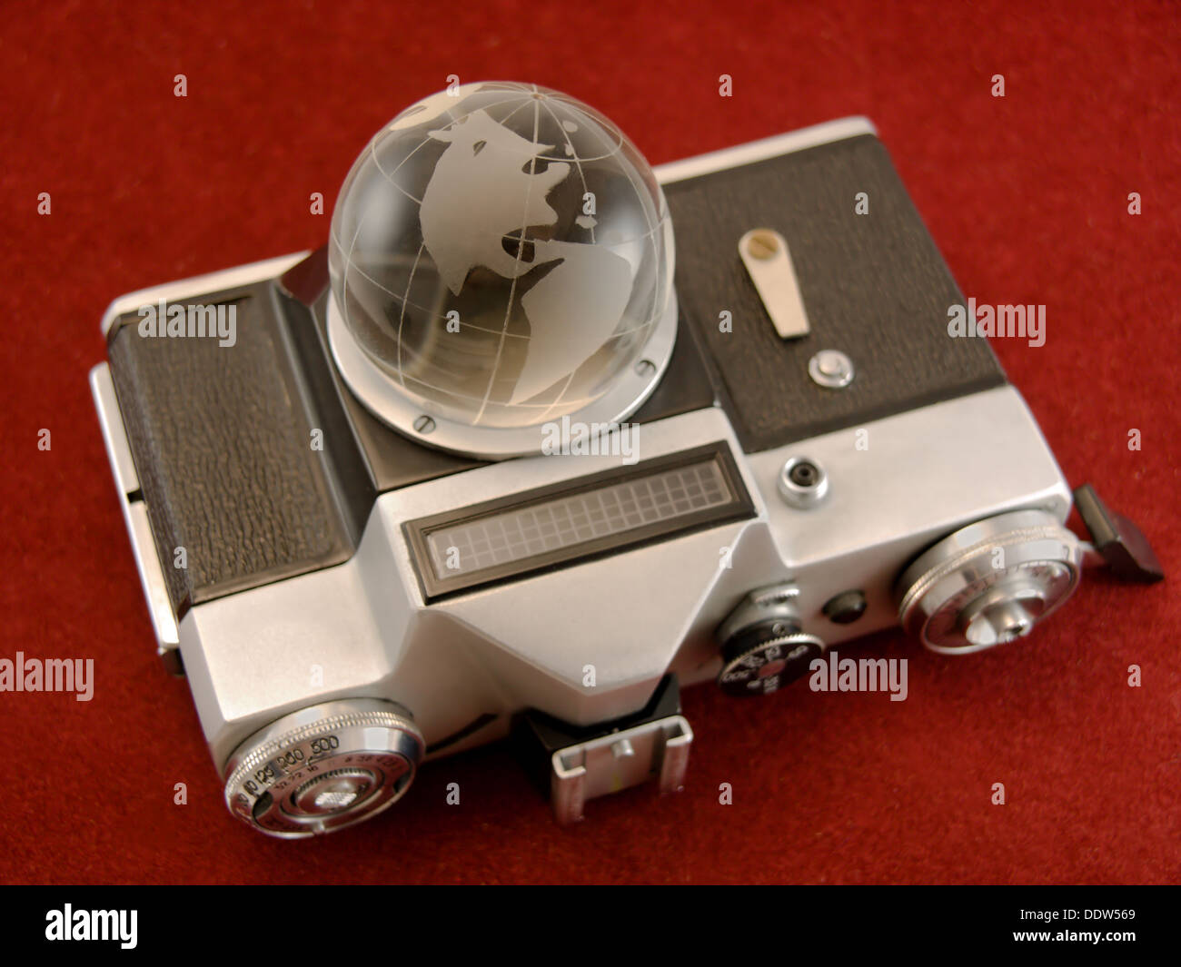Photo globe concept Stock Photo - Alamy