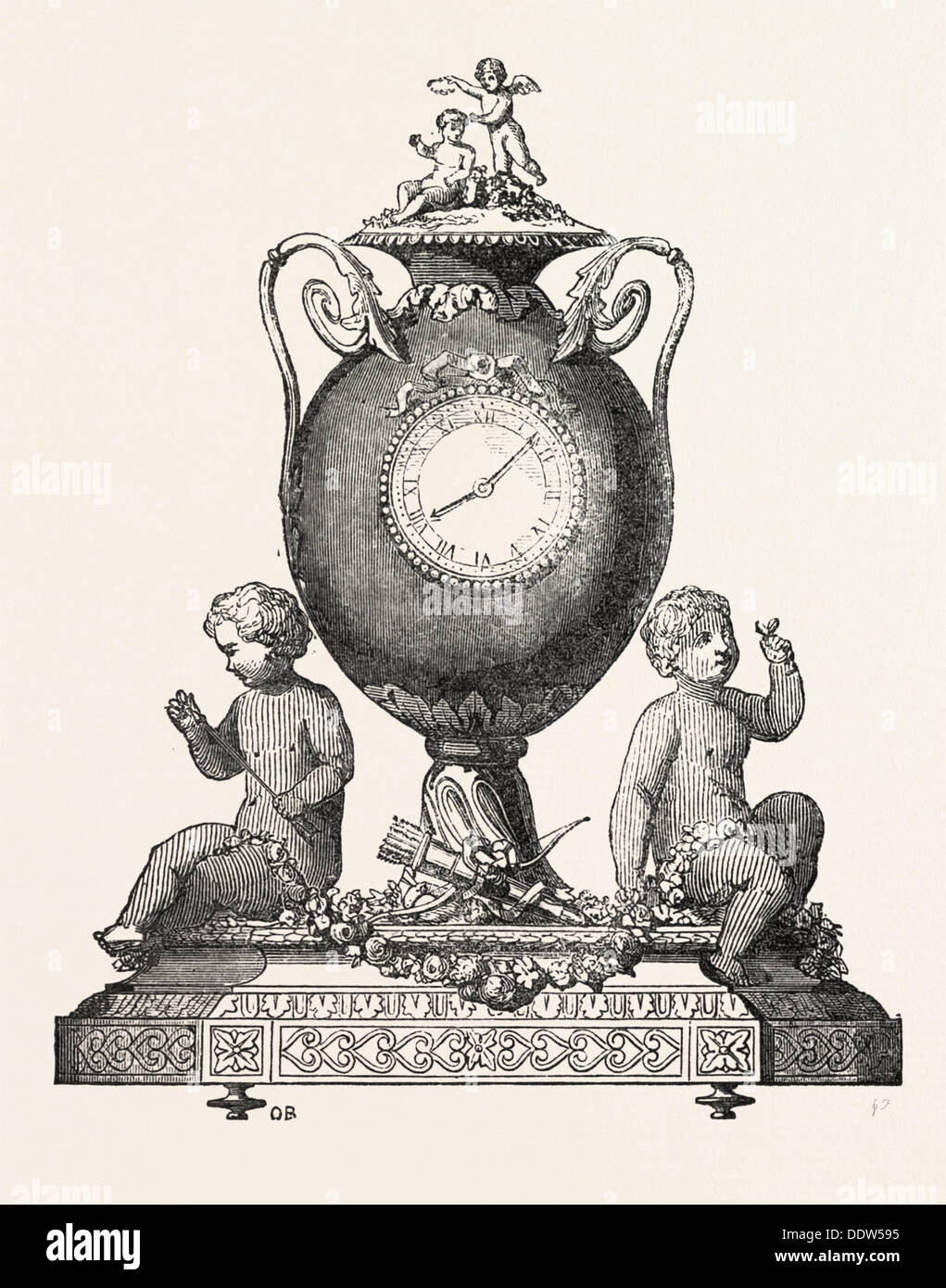 CLOCK, BY VITTOZ PARIS Stock Photo - Alamy