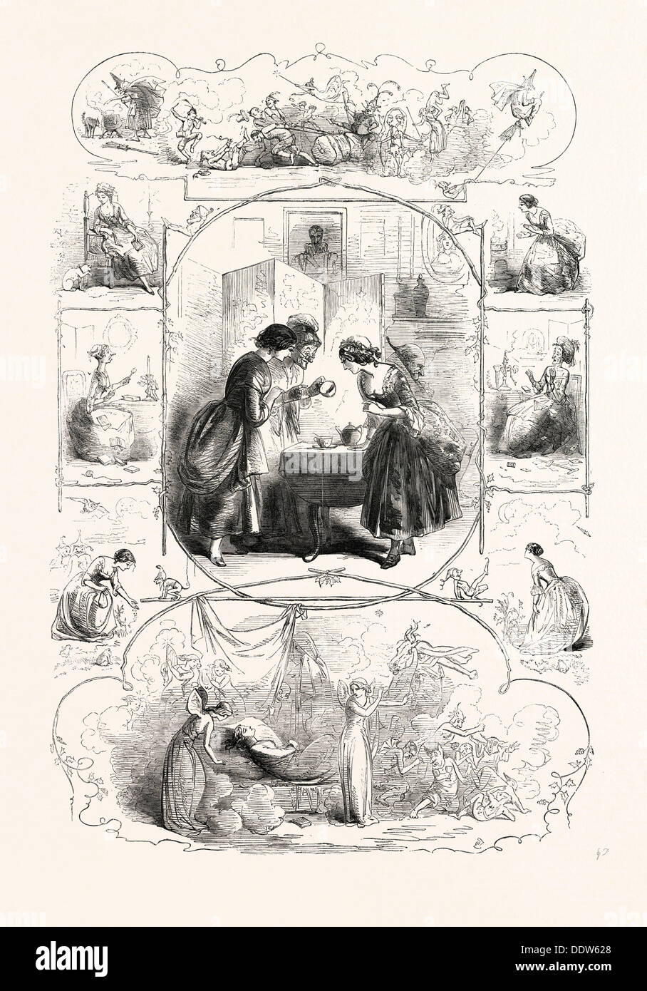 HOME MYTHOLOGY, DRAWN BY PHIZ Stock Photo - Alamy