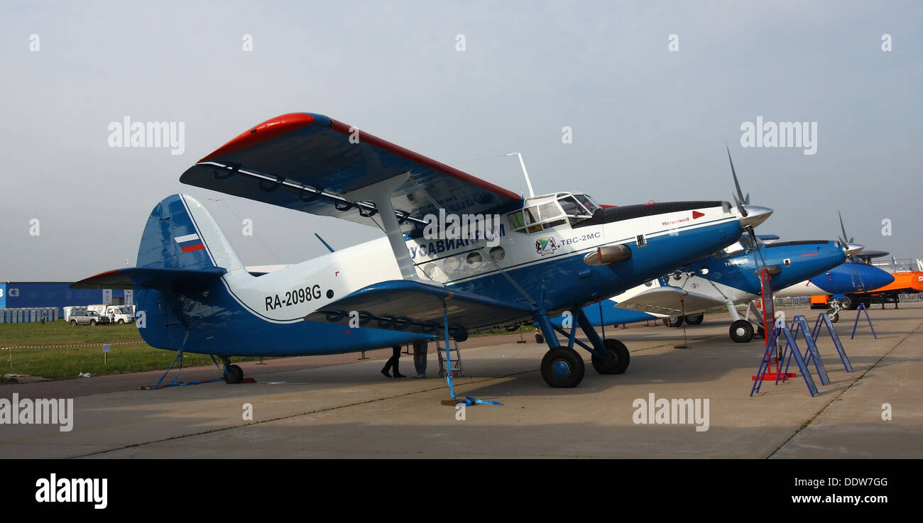 The Antonov An-2-110 (An-2MS) is a modified version of the An-2 ...
