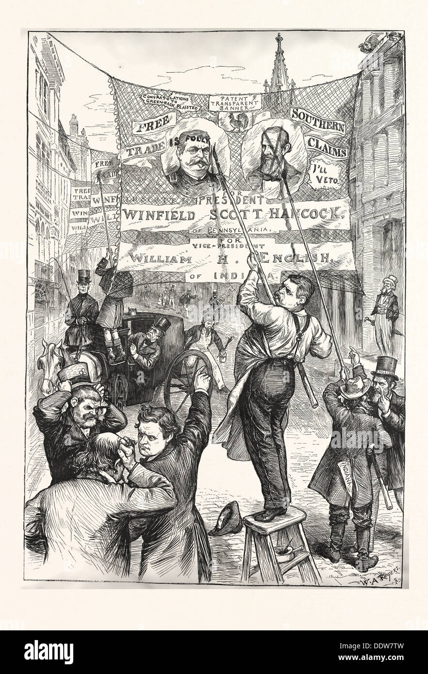Political campaign 1800's usa hi-res stock photography and images - Alamy