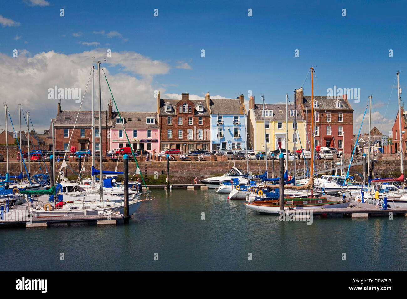 The Harbour, Arbroath Stock Photo - Alamy