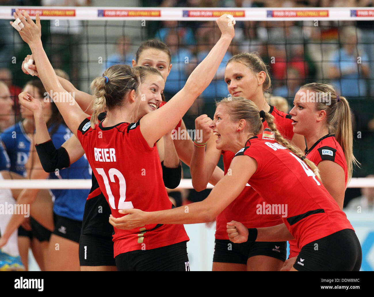 Heike Beier (L-R), Lenka Dürr, Christiane Fürst, Maren Brinker ...