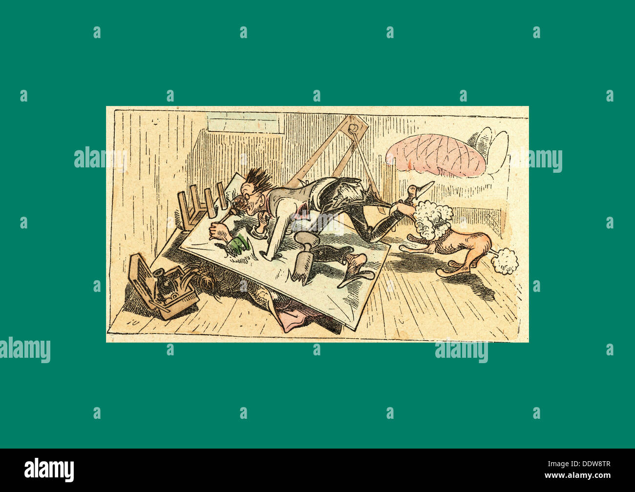 Wilhelm busch style hi-res stock photography and images - Alamy