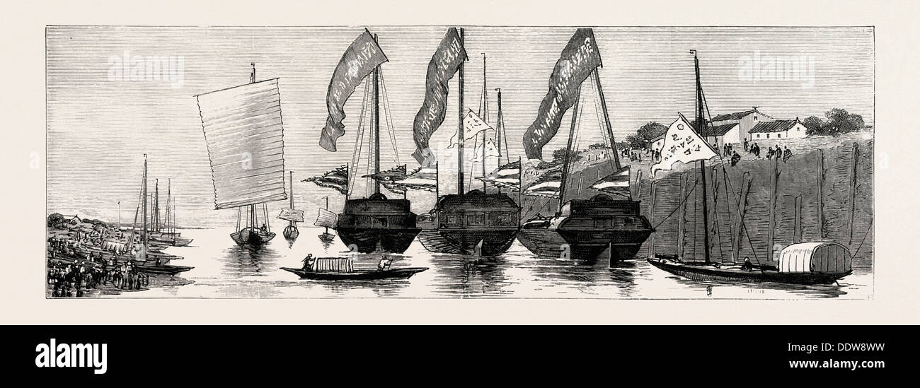 CONVEYANCE OF THE REMAINS OF THE LATE MARQUIS TSENG TO HUNAN DOWN THE ...