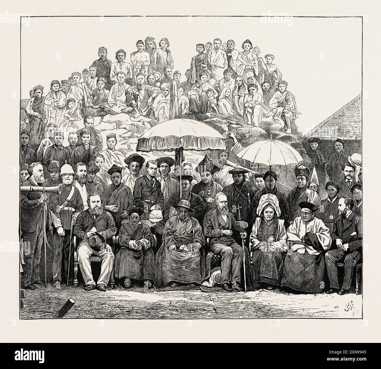 GRAND DURBAR AT DARJEELING, INDIA: RETURN VISIT OF THE LIEUT.-GOVERNOR ...