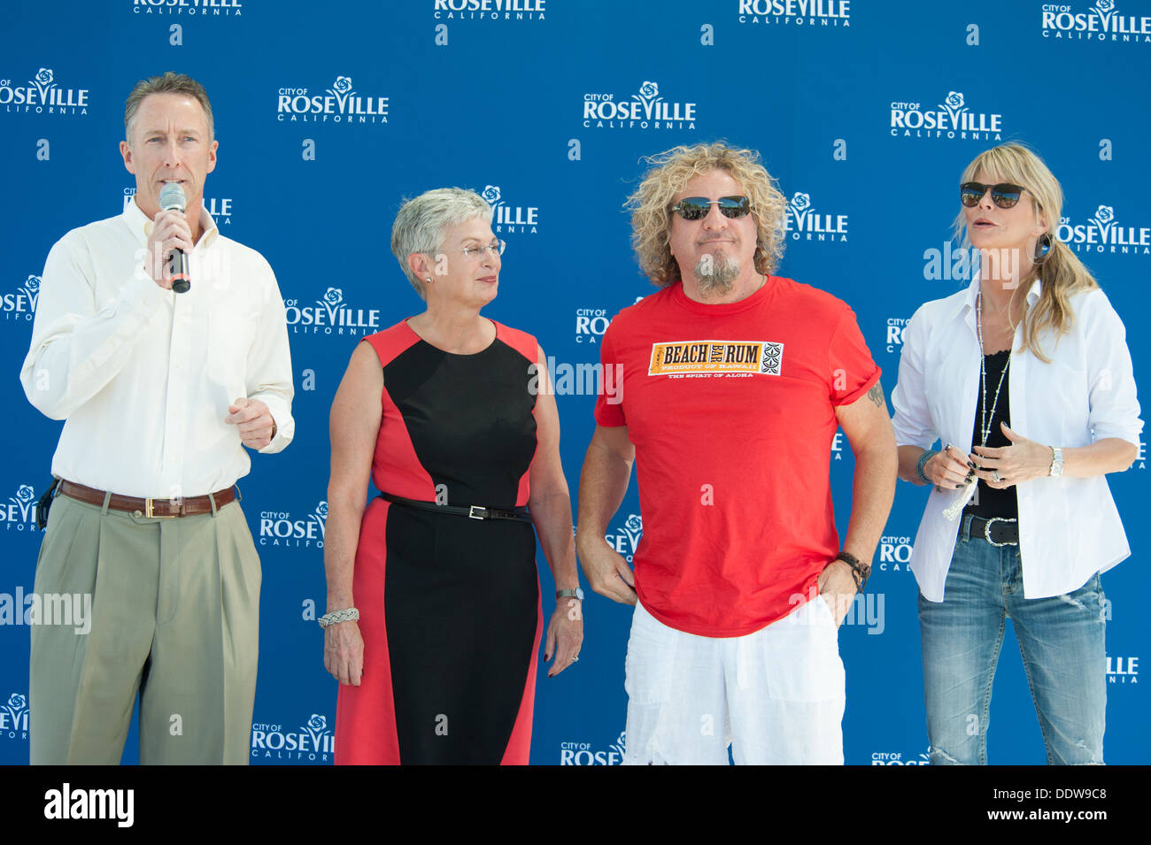 Sammy hagar and wife kari hi-res stock photography and images - Alamy
