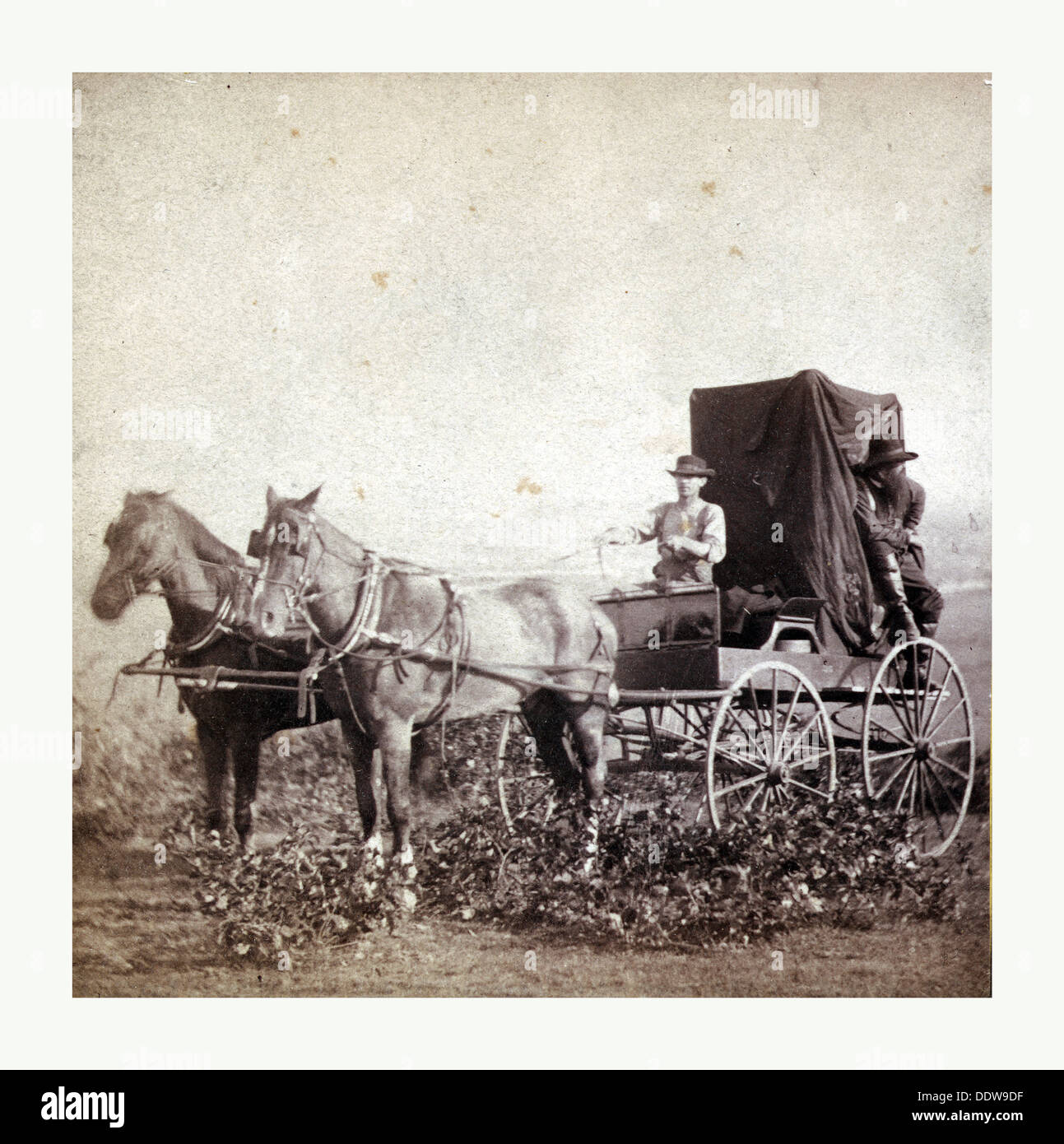 William Gardner in front and Alex Gardner in the back 309 miles west of ...