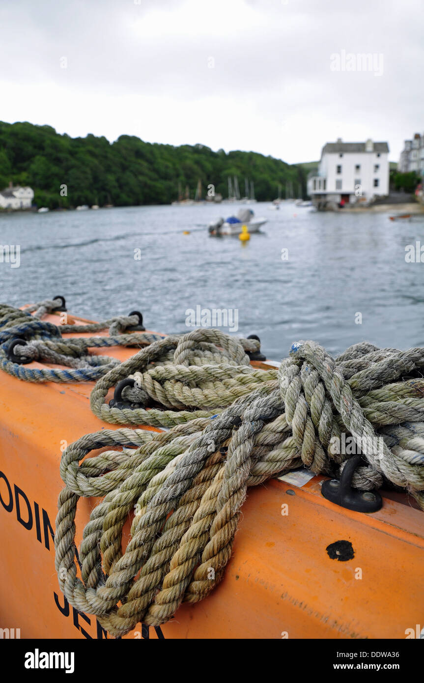 Rope on Car Ferry Stock Photo - Alamy