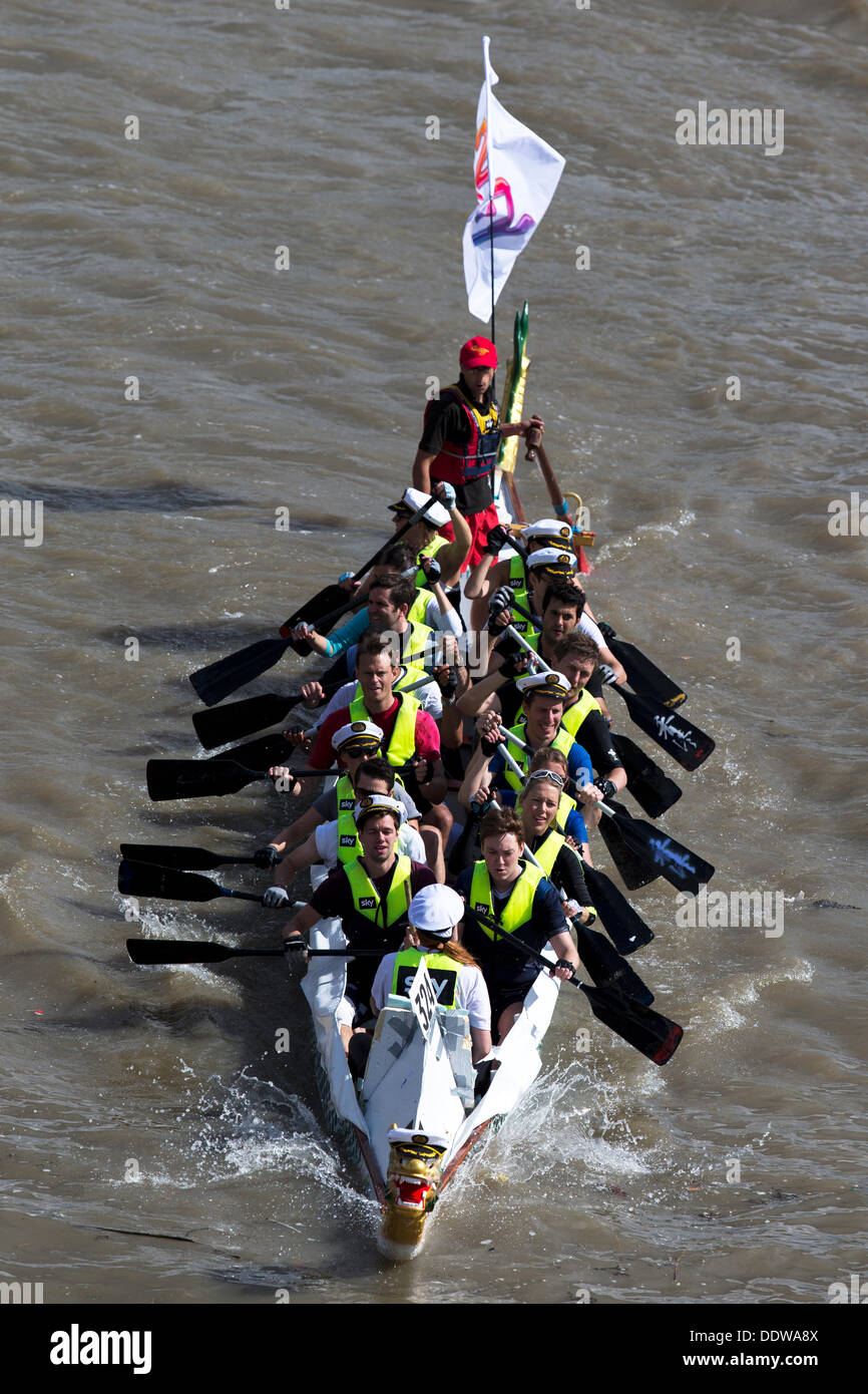 London, UK. 7th Sep 2013. River Thames London, England, UK. The Great ...