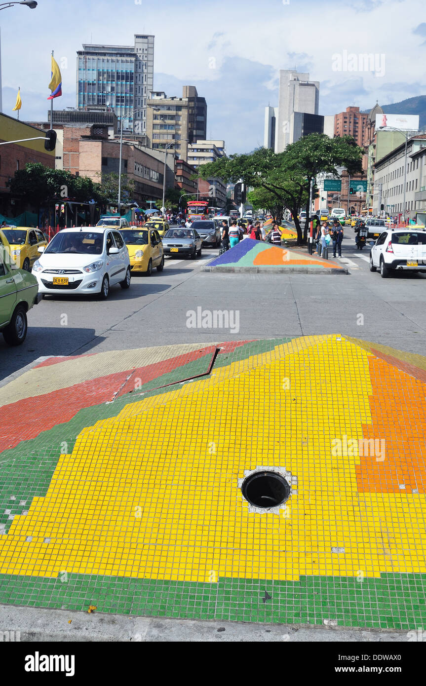 Oriental avenue - Center of MEDELLIN .Department of Antioquia. COLOMBIA ...