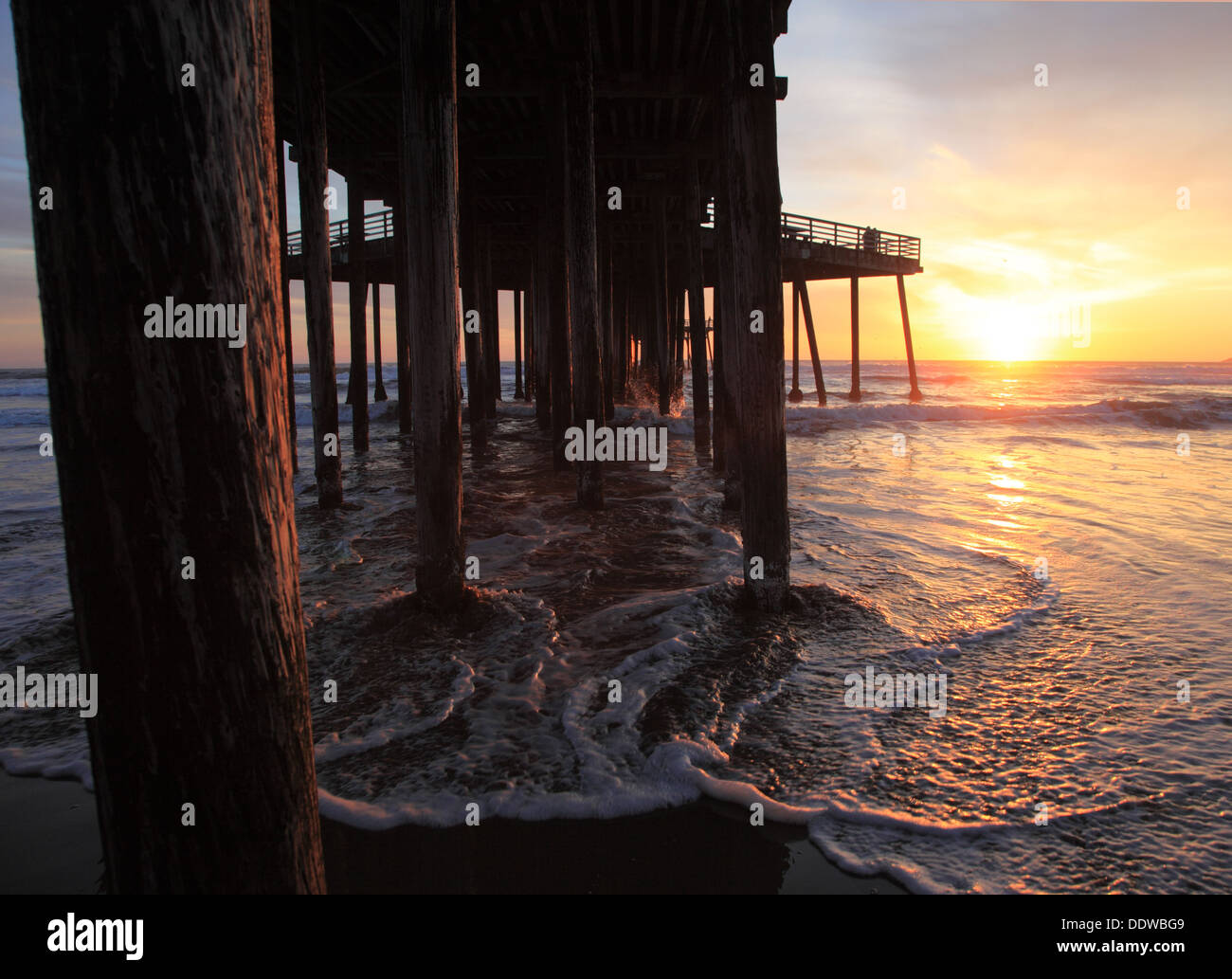 Sunset pismo beach hi-res stock photography and images - Alamy