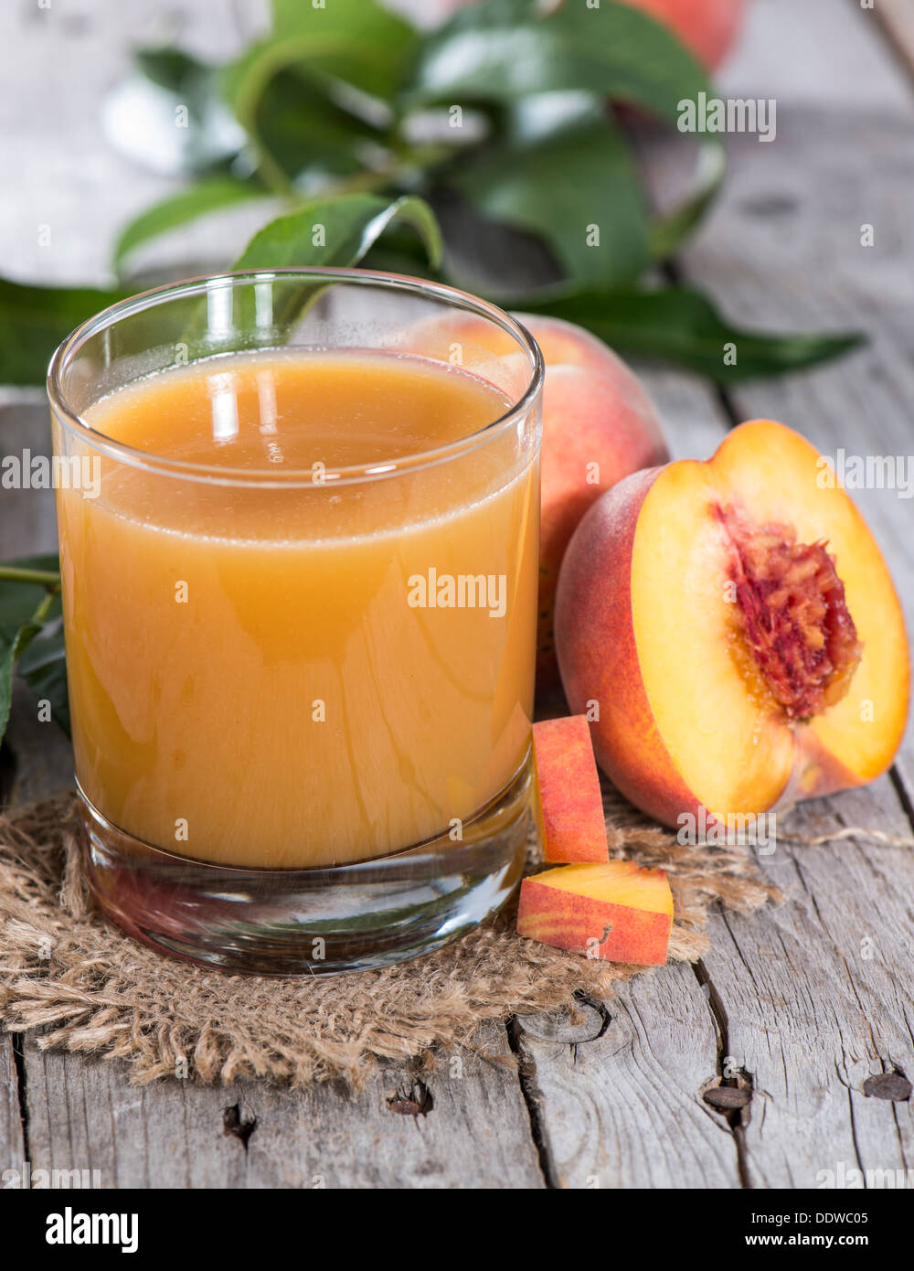 Peach sap hi-res stock photography and images - Alamy