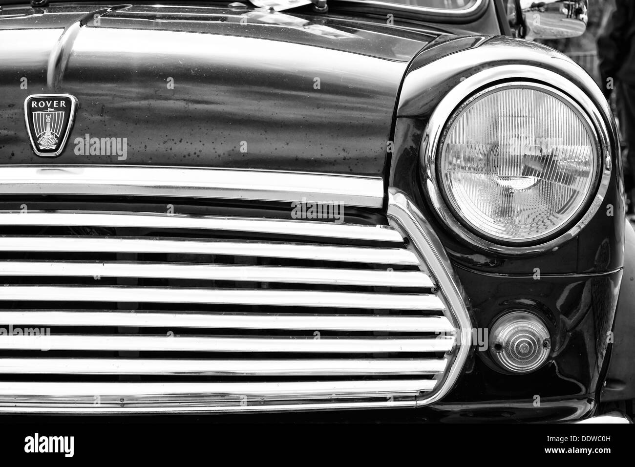 Rover mini Black and White Stock Photos & Images - Alamy
