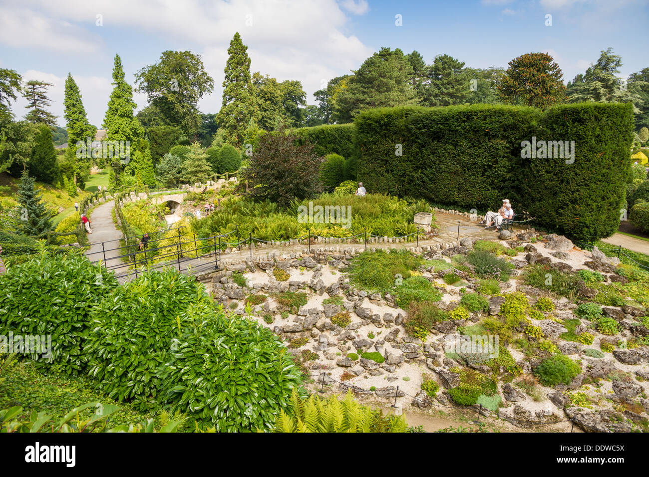 Brodsworth Hall Gardens in Doncaster, South Yorkshire Stock Photo - Alamy