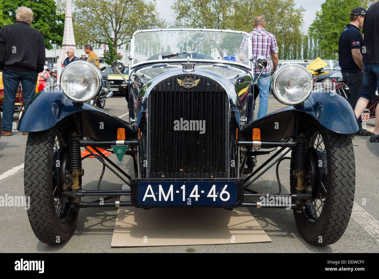 BERLIN - MAY 11: Car Morgan, F-Series three-wheelers, 26th Oldtimer ...