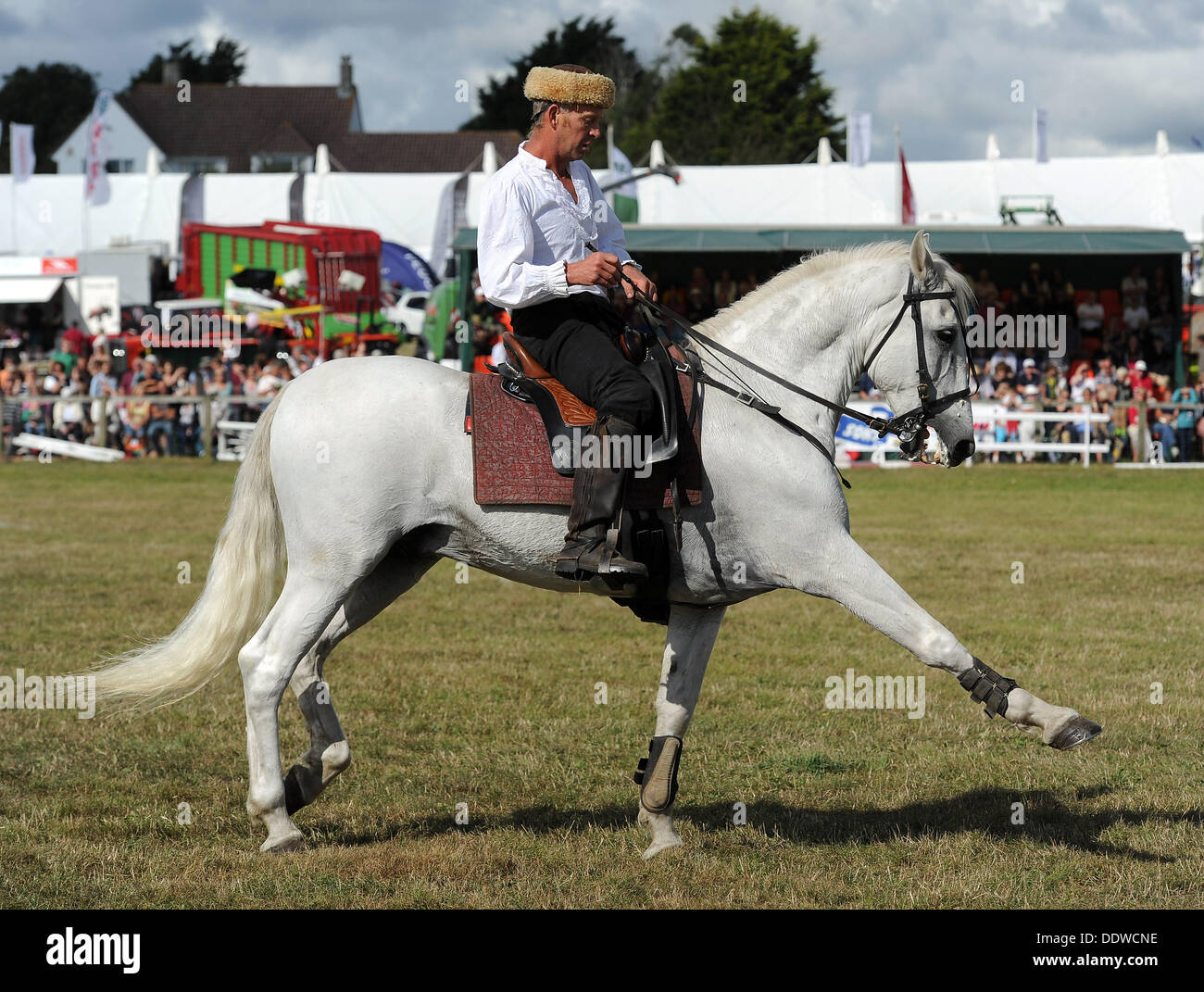 Dorset County Show, Britain, UK, The Devil's Horsemen Stunt Team, 07th ...