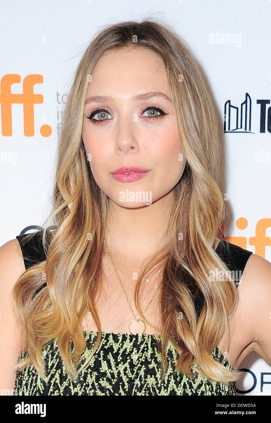 Toronto, ON. 7th Sep, 2013. Elizabeth Olsen at arrivals for THERESE ...