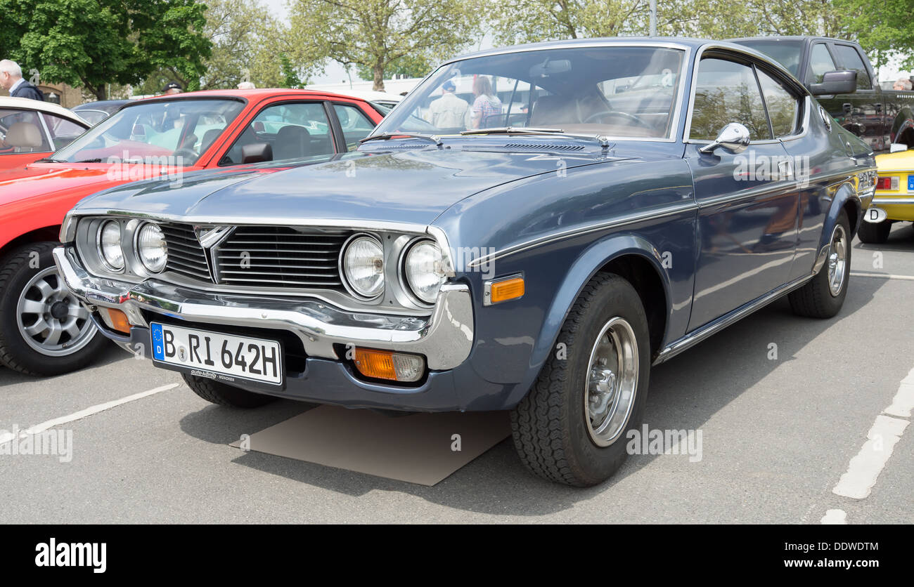 BERLIN - MAY 11: Car Mazda 929 (RX-4) Hardtop, 26th Oldtimer-Tage ...