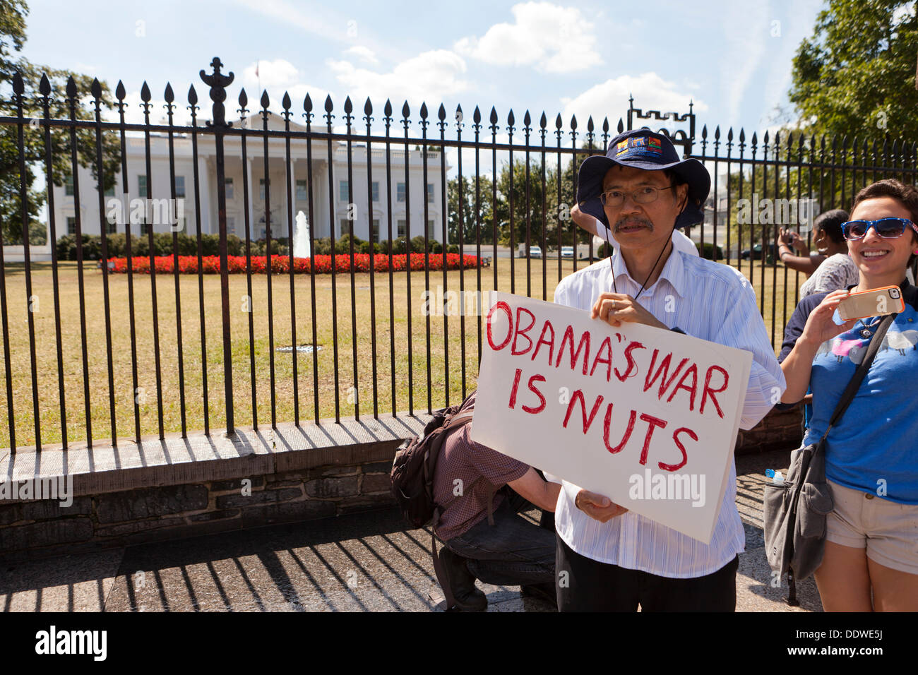 Syrian war opponents rally - Washington, DC USA Stock Photo - Alamy