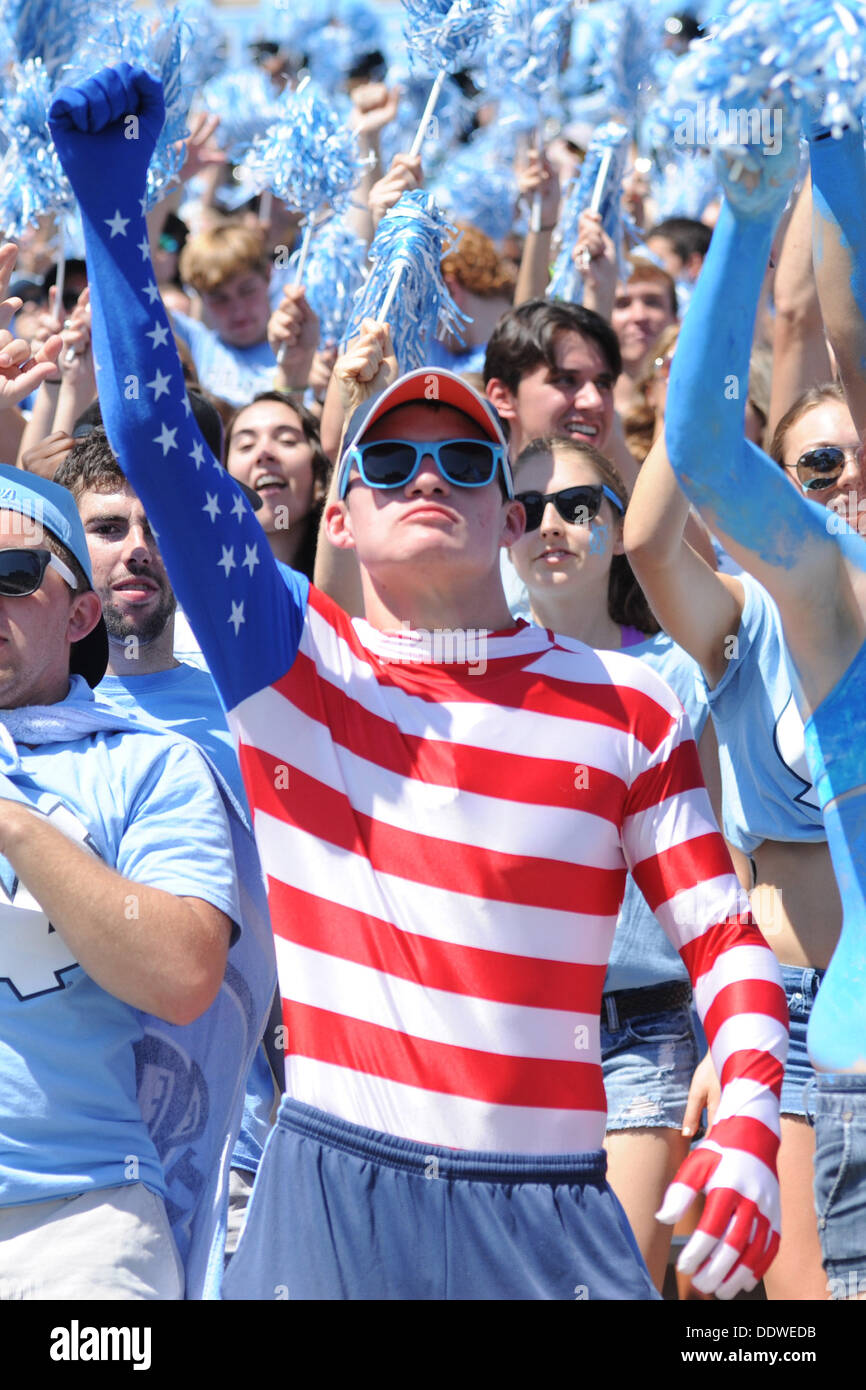 Chapel Hill, NC, USA. 7th Sep, 2013. September 7 2013: Carolina Tar ...