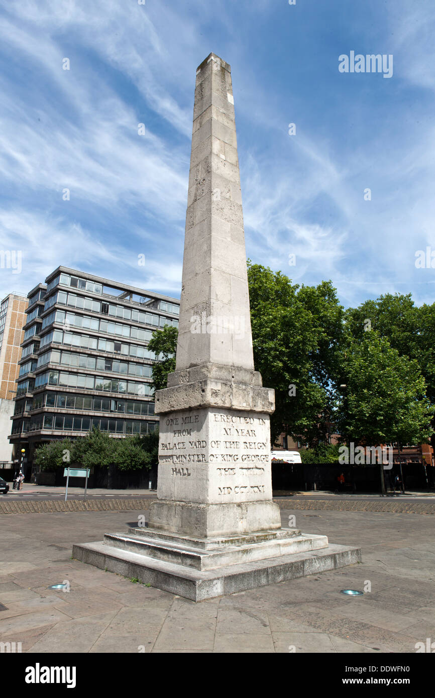 Obelisk st georges circus southwark hi-res stock photography and images ...
