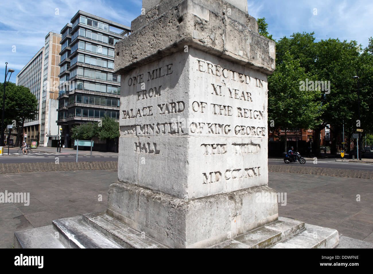 Obelisk st georges circus southwark hi-res stock photography and images ...