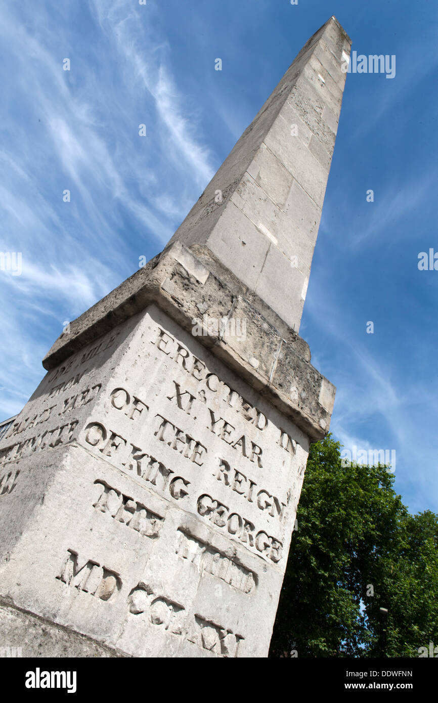 Obelisk st georges circus southwark hi-res stock photography and images ...